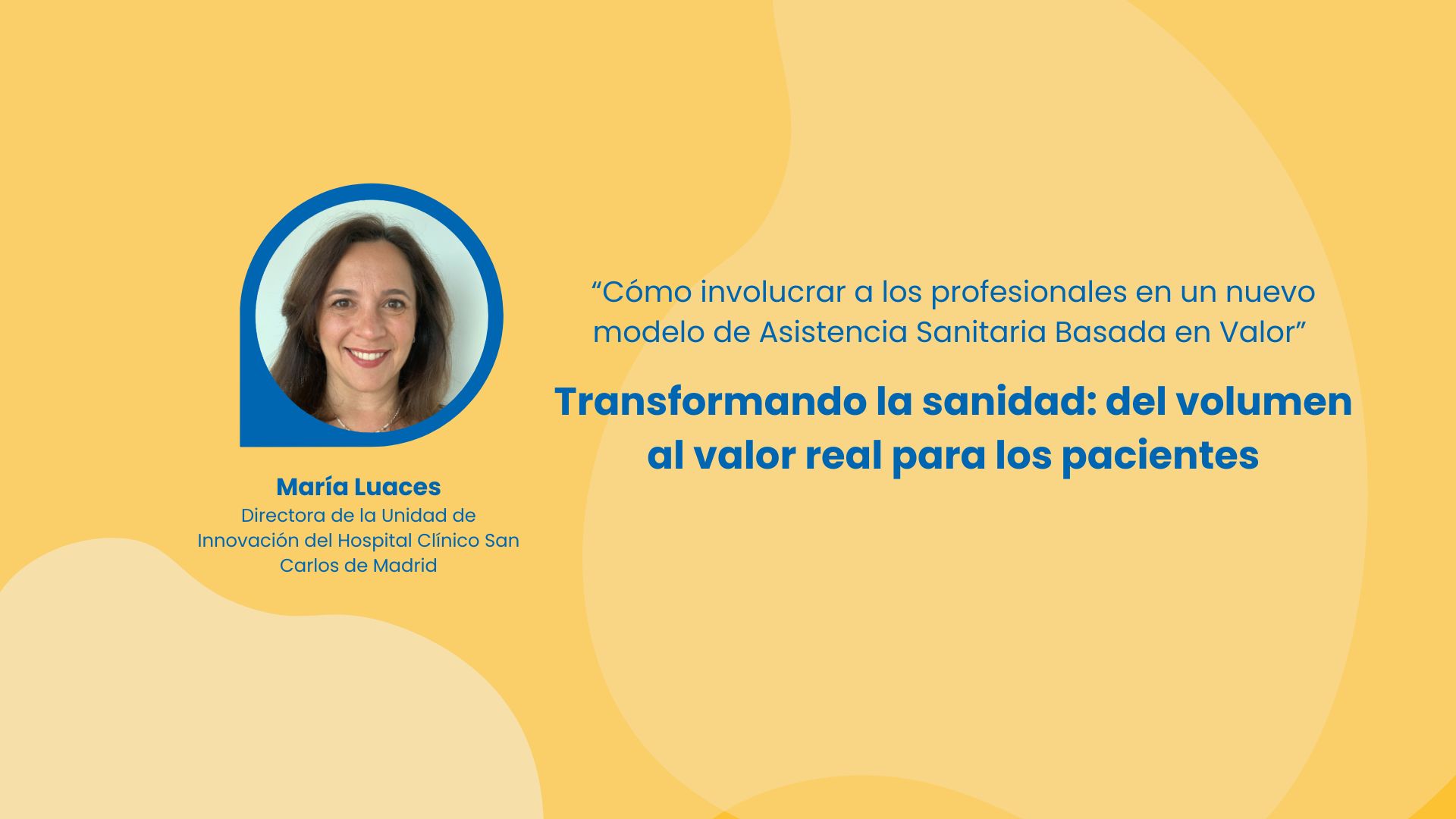 María Luaces: “Necesitamos un marco normativo que apoye el cambio hacia ...